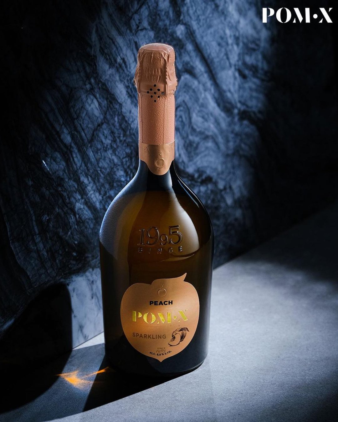 POM X- Peach Semi-Sweet Sparkling 750ml – Azorah Wines